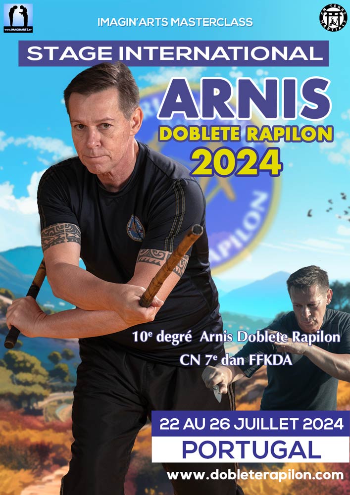 Stage international Arnis Doblete Rapilon juillet 2024 - Portugal - Arnis Doblete Rapilon